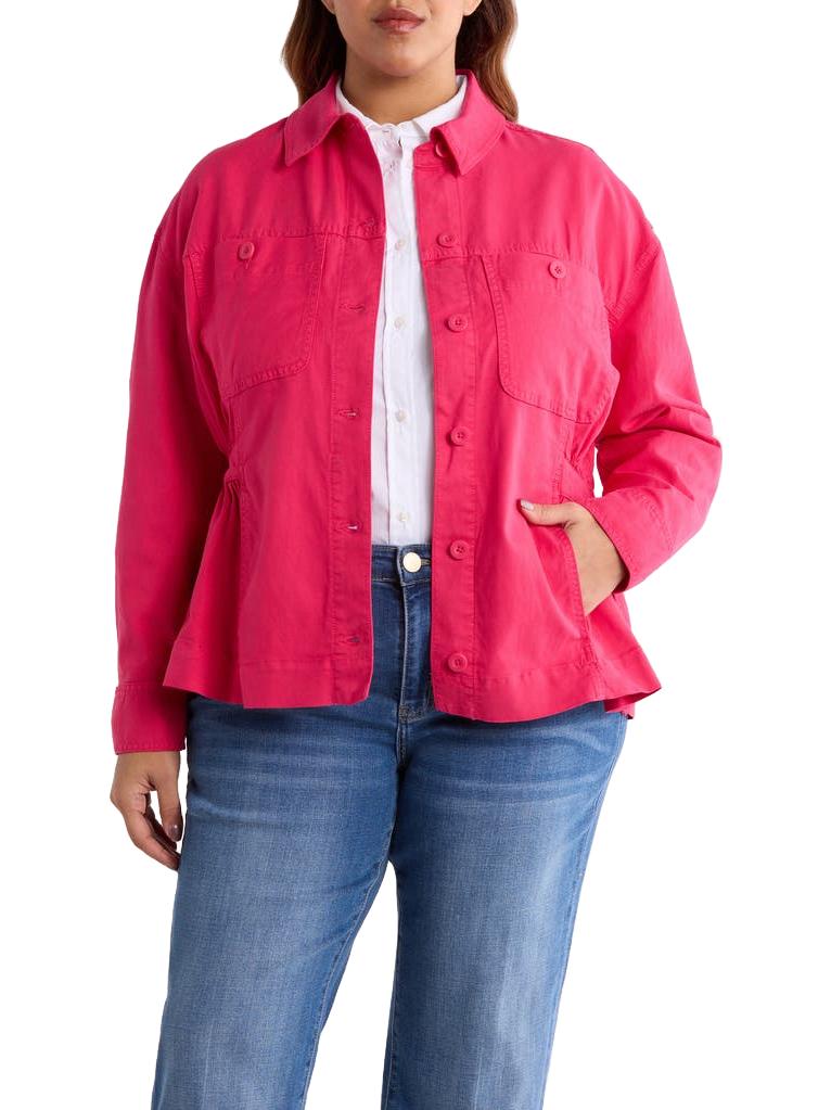 LIVERPOOL Relaxed Cinched Shacket